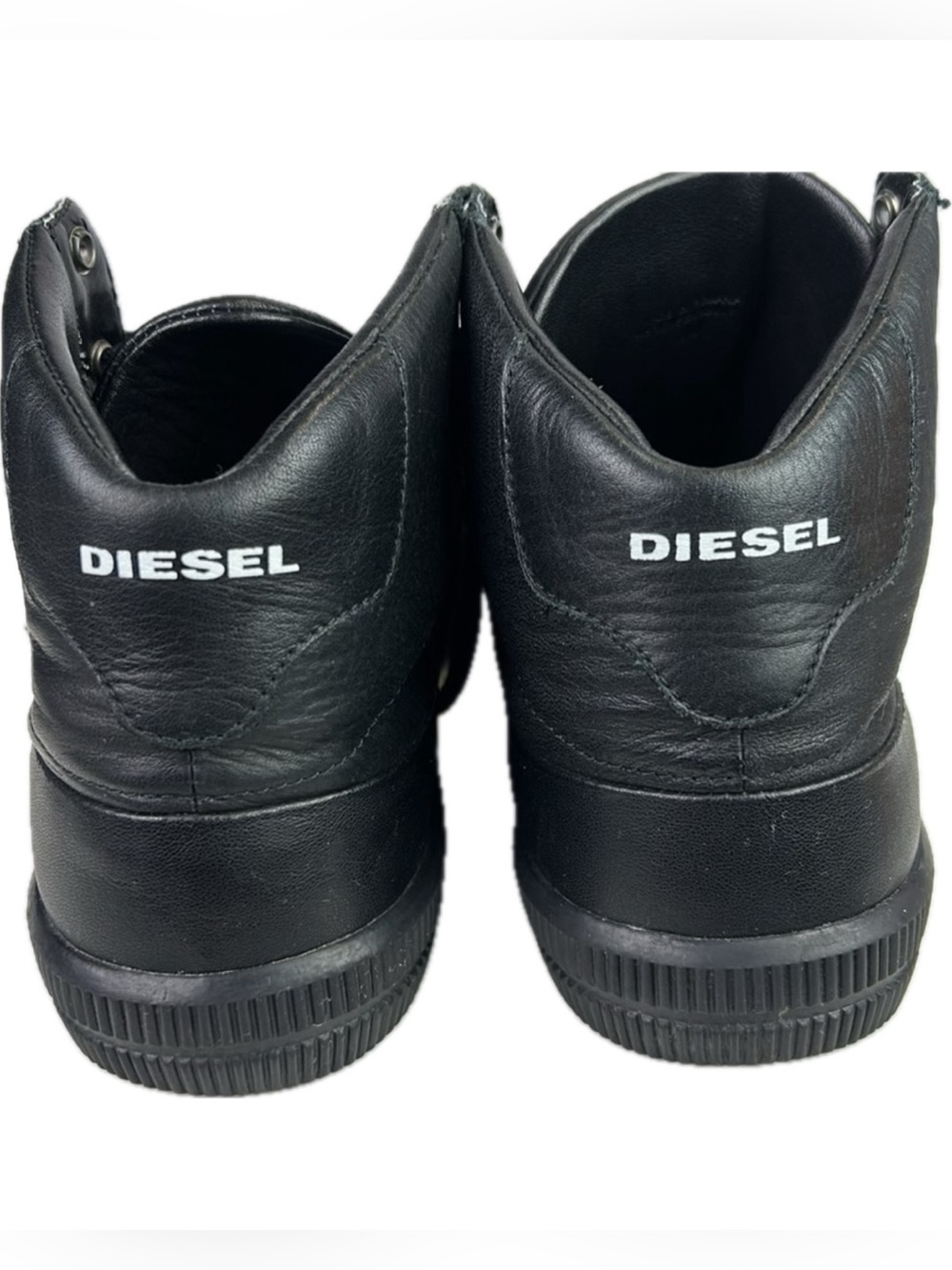 Diesel | Shoes | Diesel Dyneckt S Naptik Mens Mid Top Trainers Black ...